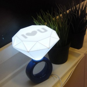 Colorful Gradient Diamond Night Light LED - CJdropshipping