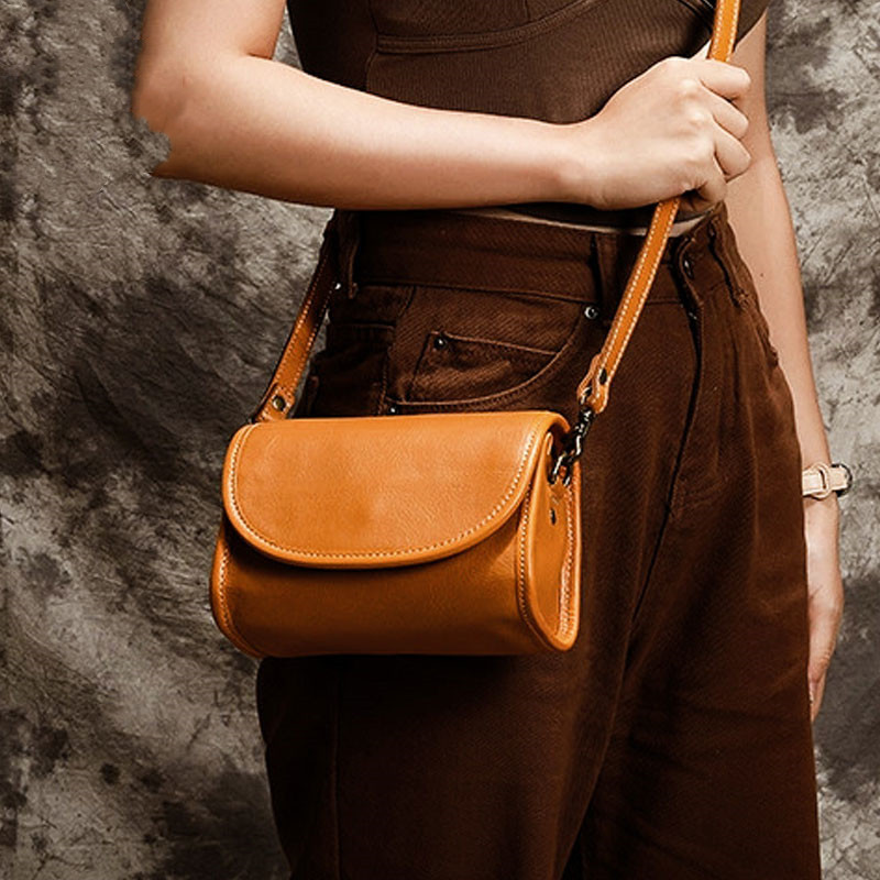 Women's Simple Leather Shoulder Bag - CJdropshipping