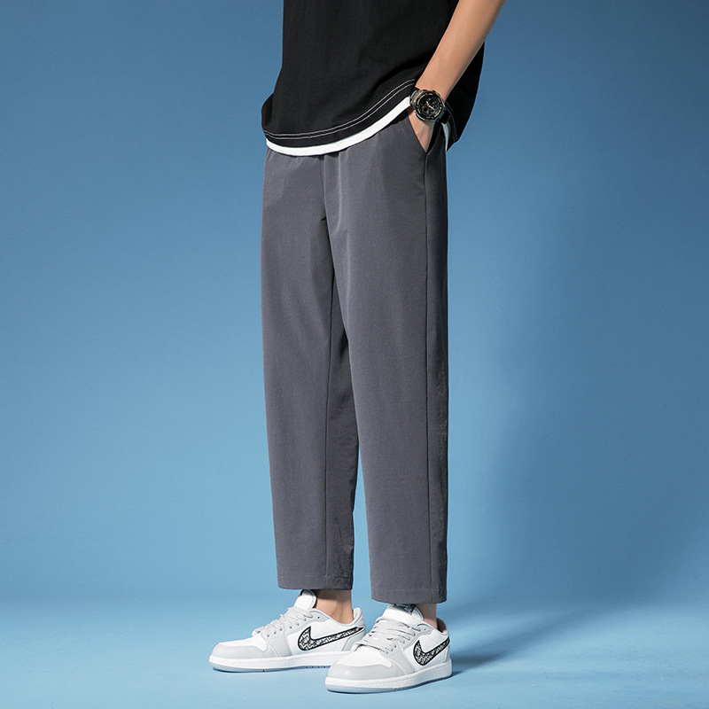 Mens Fashion Casual Solid Color Pants Cjdropshipping
