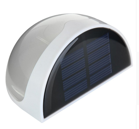 Solar wall lamp semi-circle LED solar wall lamp fence lamp solar energy ...