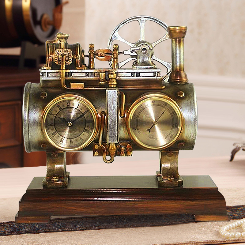 Lisheng Retro Nostalgic Clock Living Room Desk Clock - CJdropshipping