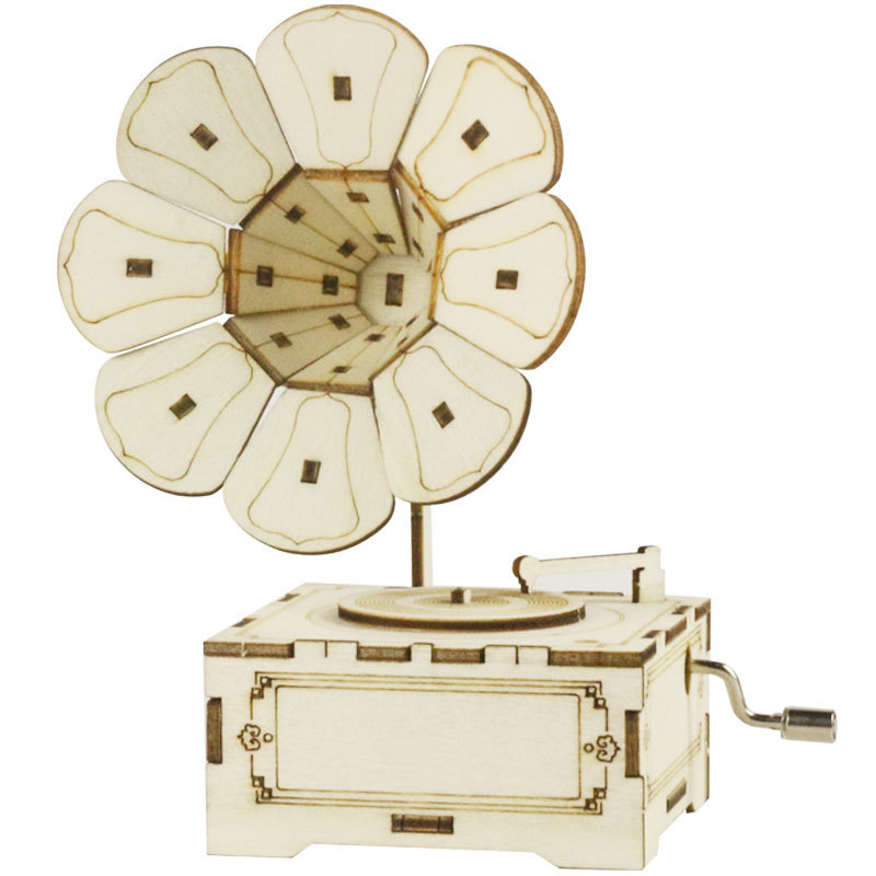 Wooden Music Box With Sounding Music Box - CJdropshipping