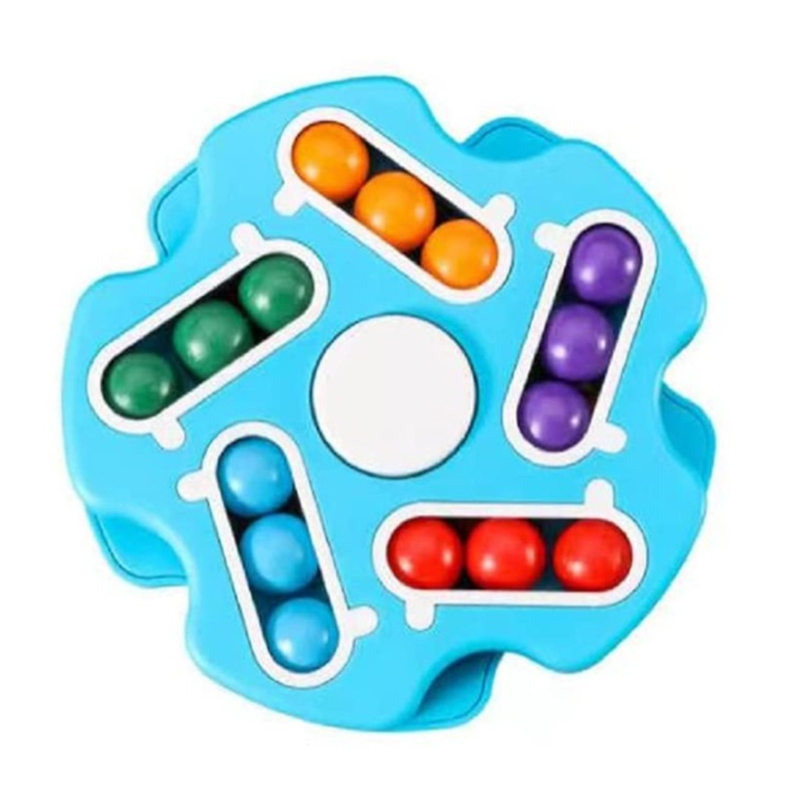 Double-Sided Gameplay Rotating Rubik's Cube Fingertip Shaped Magic Bean ...