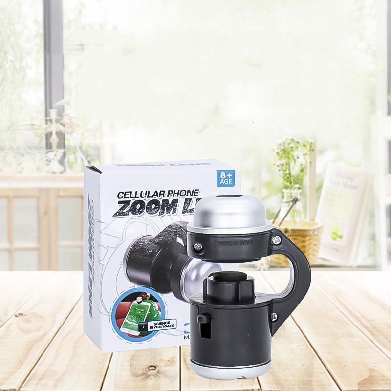 Mobile Phone External 30x Microscope With LED Light - CJdropshipping