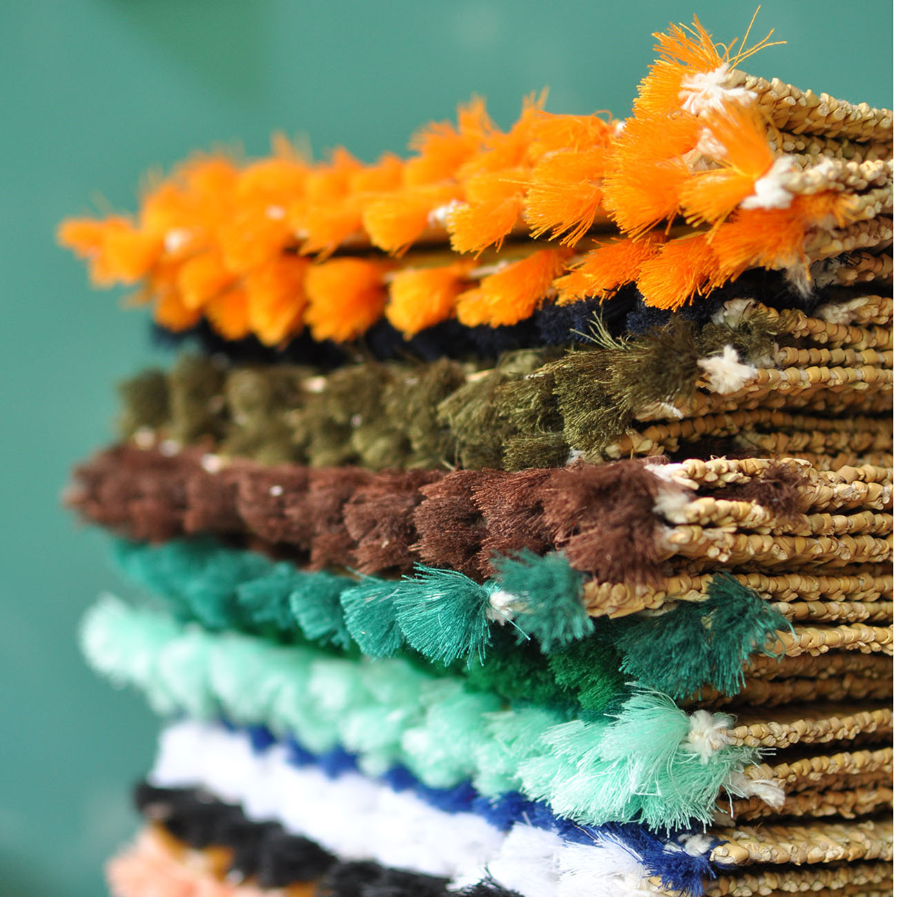 Morocco Bamboo Rectangle Handmade Table Mat - CJdropshipping