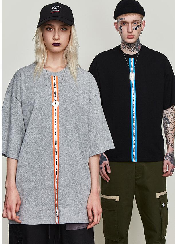 Men's T-shirt street streamers - CJdropshipping