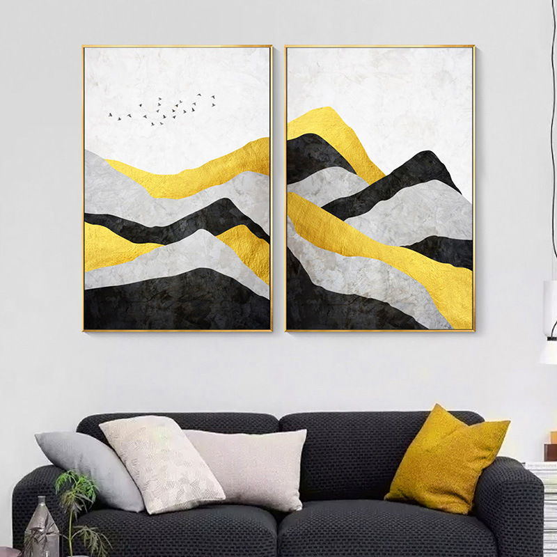 Abstract landscape mural - CJdropshipping