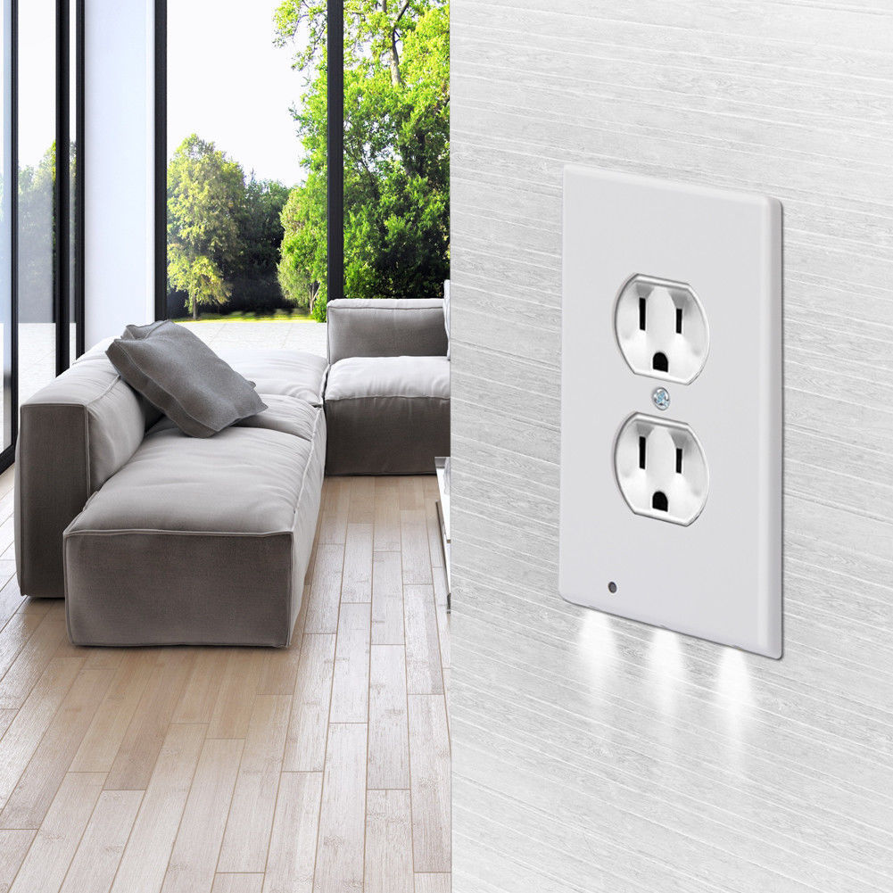 Socket Night Light Panel LED Sensor Light - CJdropshipping
