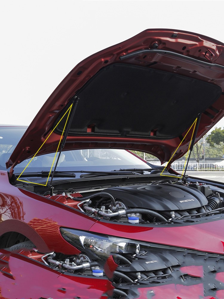 Cover hydraulic rod engine cover support rod modification - CJdropshipping