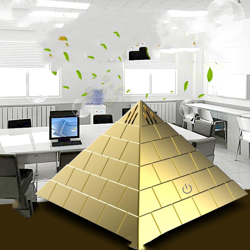 Pyramid USB car air purifier air mute creative - CJdropshipping