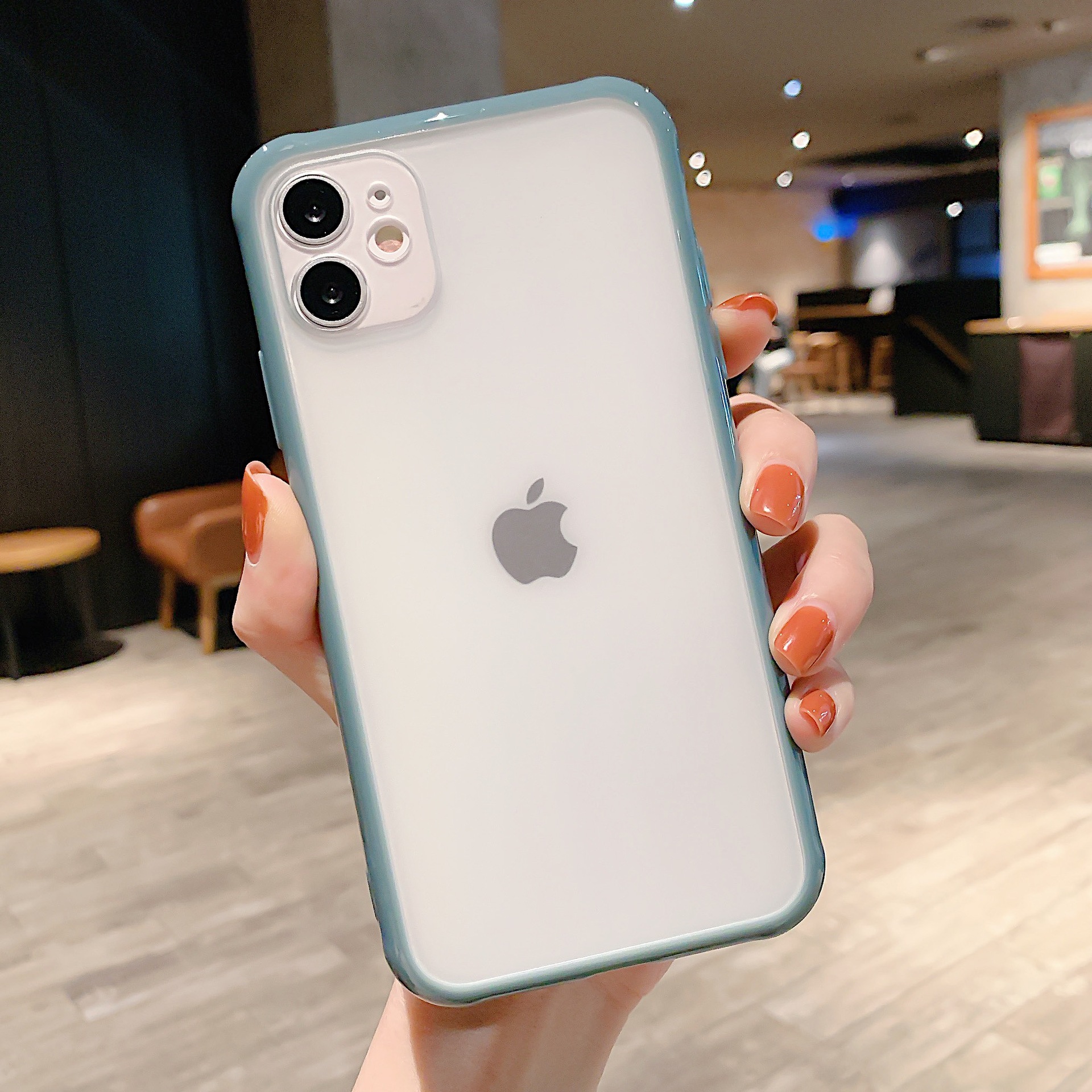 Two-tone skin-friendly fine hole phone case - CJdropshipping