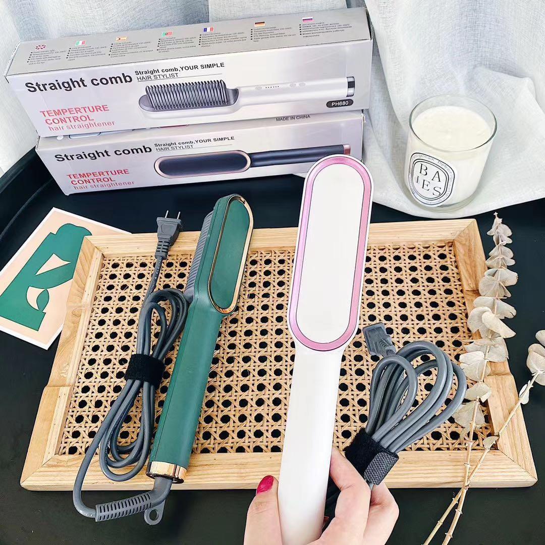 Dual Purpose Anion Straight Hair Comb - CJdropshipping