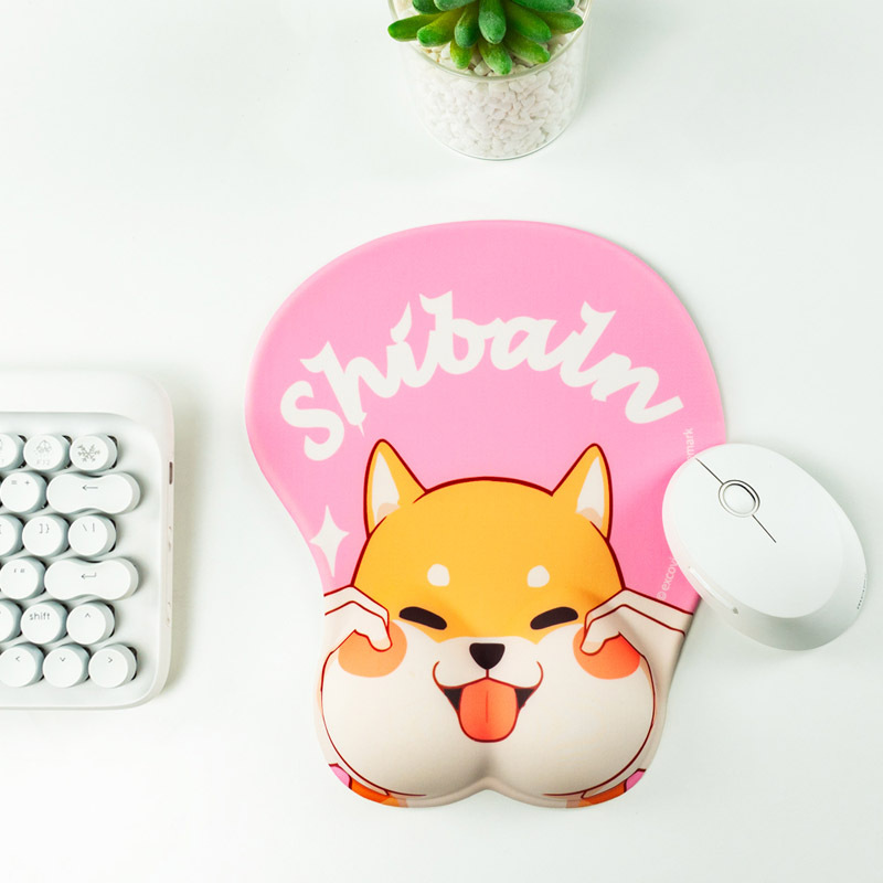 Cute pinch your face mouse pad - CJdropshipping