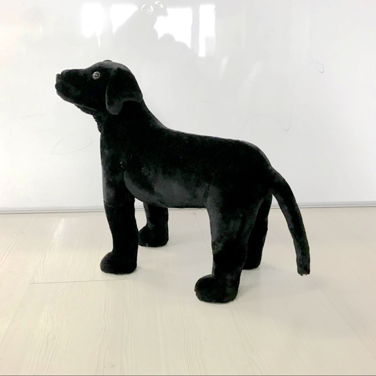 Little Black Dog Plush Toy Labrador Children's Birthday Gift Doll ...