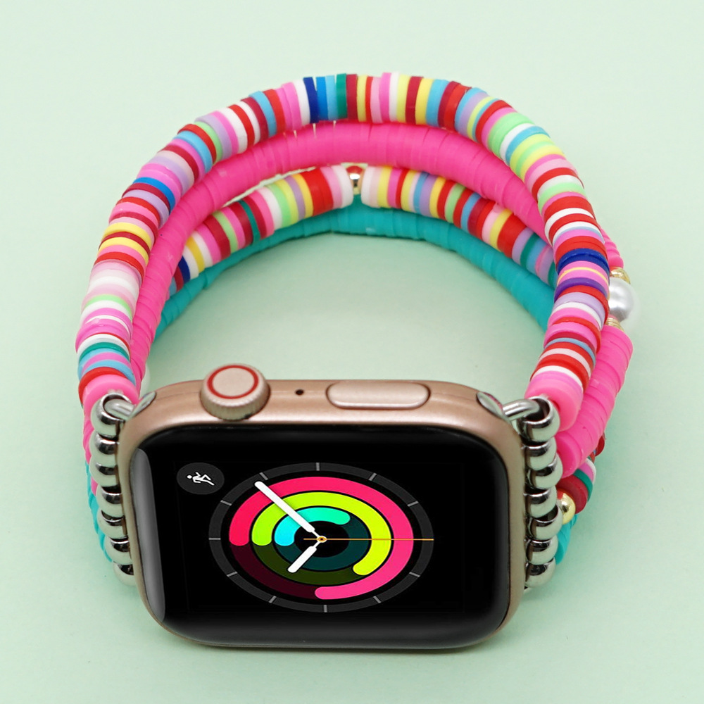 Fashion Versatile Boho Rainbow Soft Watch Band - CJdropshipping