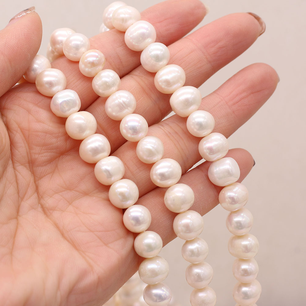 Natural Freshwater Pearl Punch Bead String - CJdropshipping