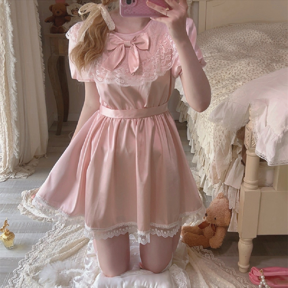 Princess Waist Lace Niche Design Dress - CJdropshipping