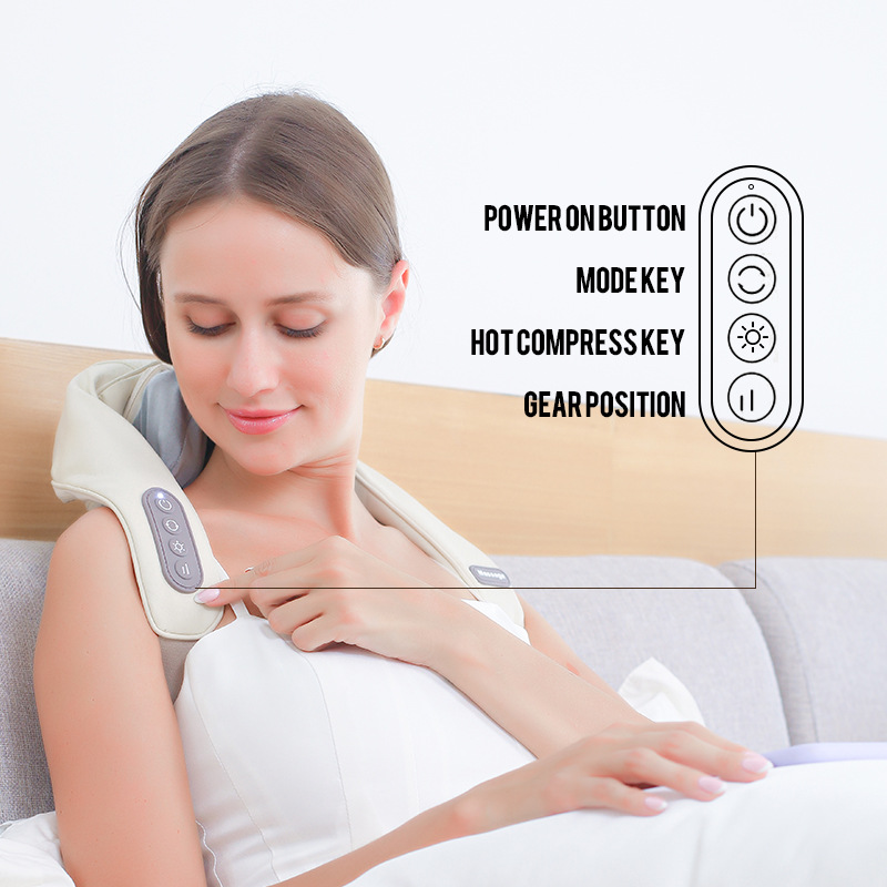 Household Electric Clip Massage Shawl Neck Massager Cjdropshipping
