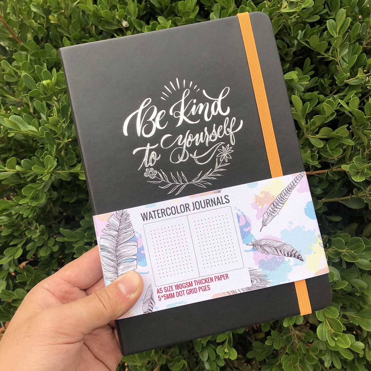 Dot Grid Notebook Sketchbook Dotted Watercolor - CJdropshipping