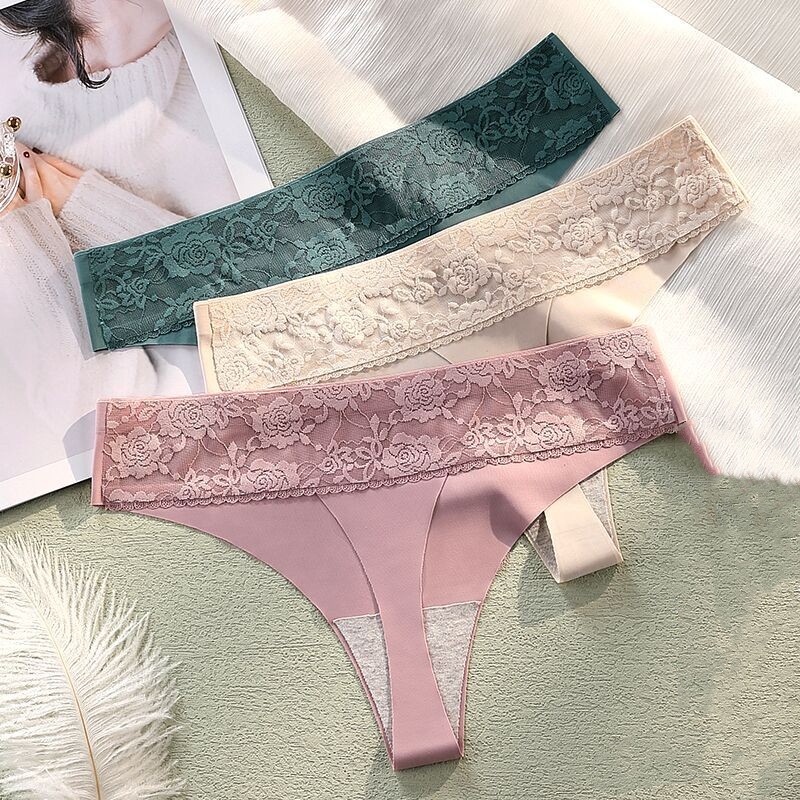 Womens Medium Low Rise Lace G String Pants Cjdropshipping