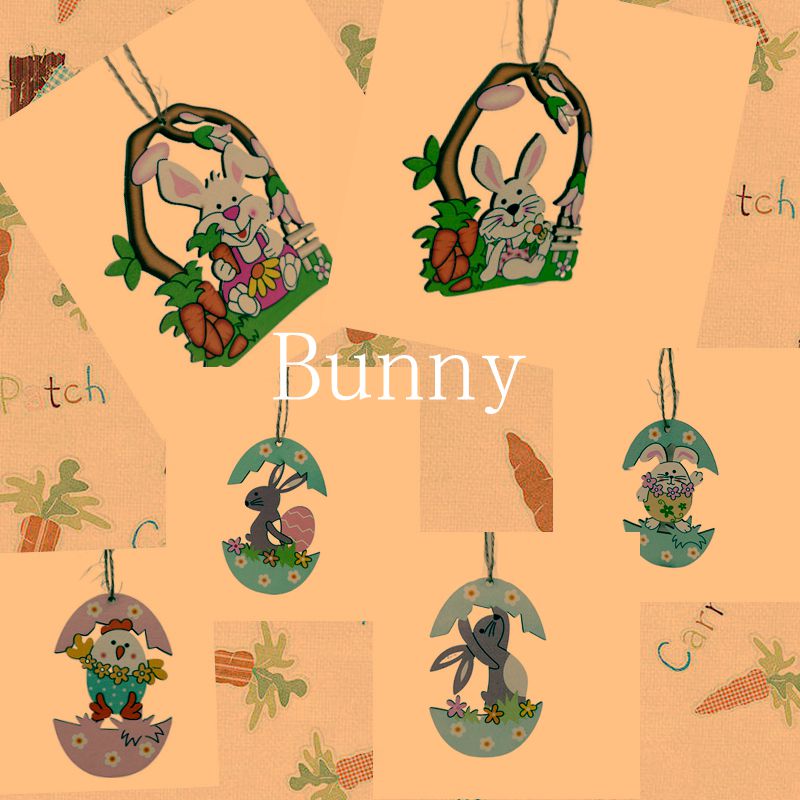 Wooden Crafts Cartoon Spit Decorative Pendant - CJdropshipping