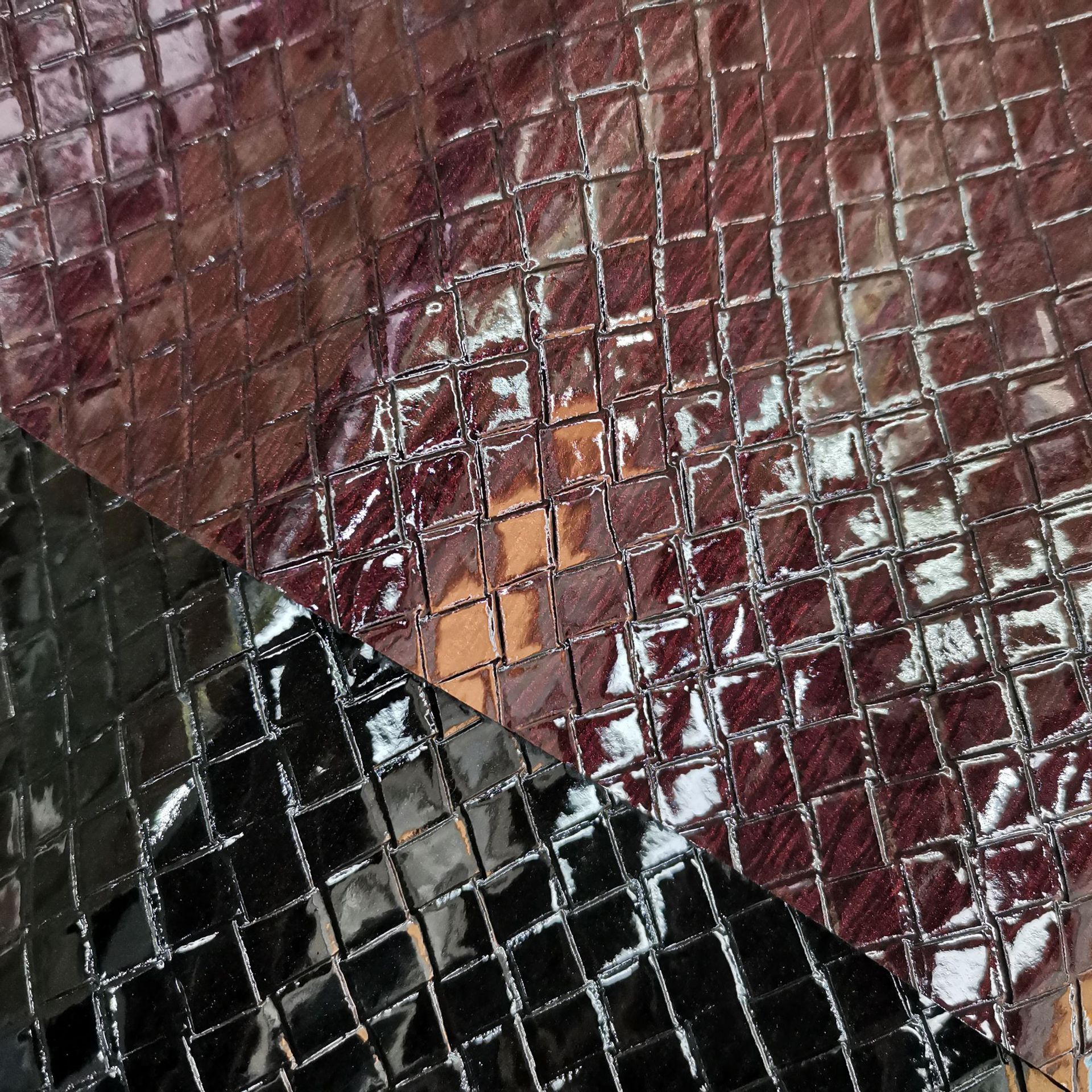 New Pearlescent Braided PU Packaging Leather - CJdropshipping