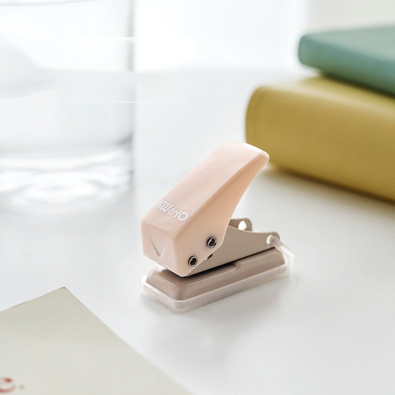 Mini Single Hole Ring Puncher Manual Binding Stationery - CJdropshipping