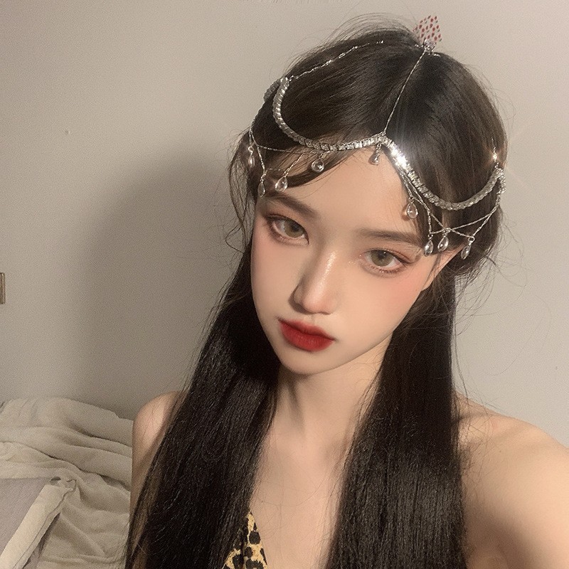 Crystal Forehead Decoration Eyebrow Center Pendant Headwear ...