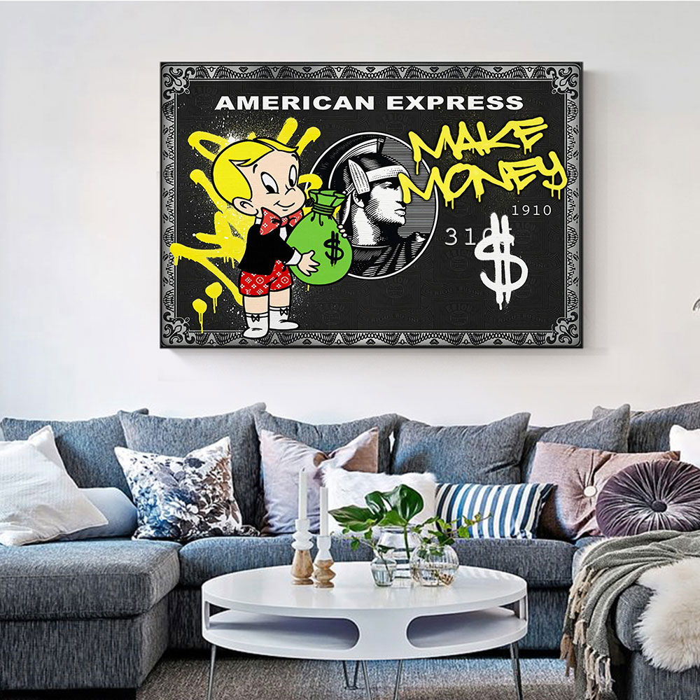 Custom Decorative Canvas Painting Core Frameless High-definition Inkjet ...