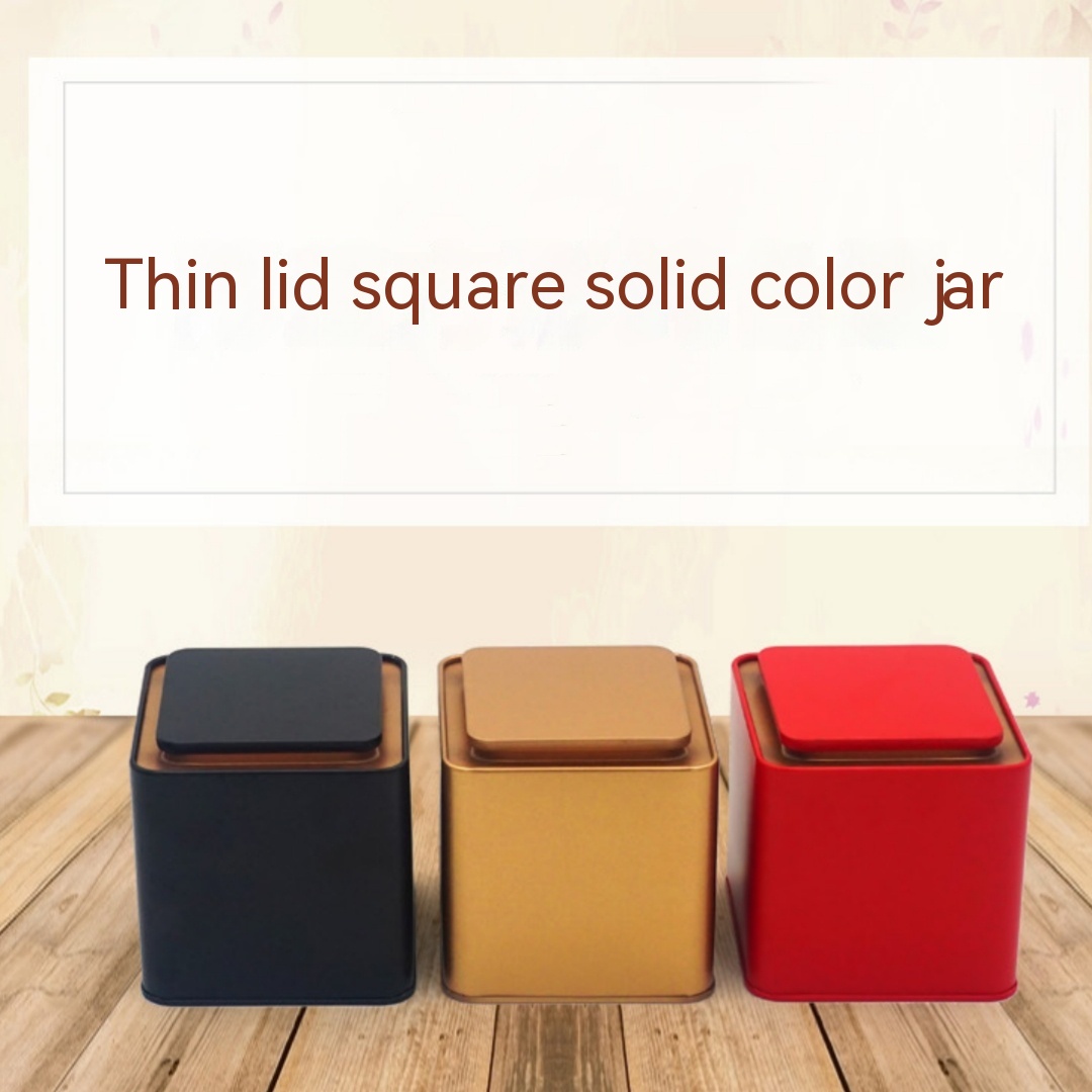Tea Cans Iron Cans Simple New Packaging Cans - CJdropshipping