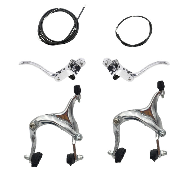 Aluminum Alloy Long Arm Clamp Bicycle Brake Set - CJdropshipping