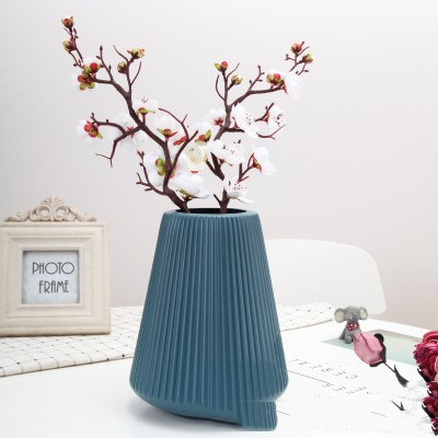 Melamine Plastic Colorful Vase Living Room Decorative Flower Vase ...
