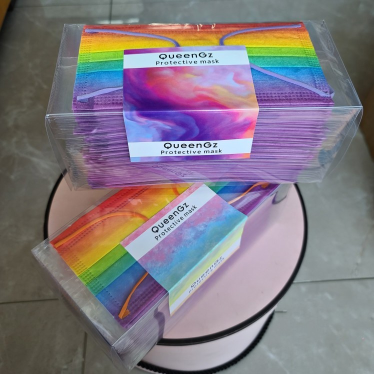 Rainbow Gradient Mask Color Protection Fashion Cjdropshipping