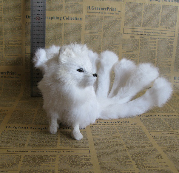 Nine-tailed Fox Fur Window Display Props - CJdropshipping