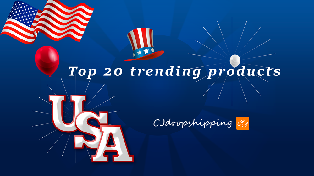 Top 20 trending products to sell online in the US