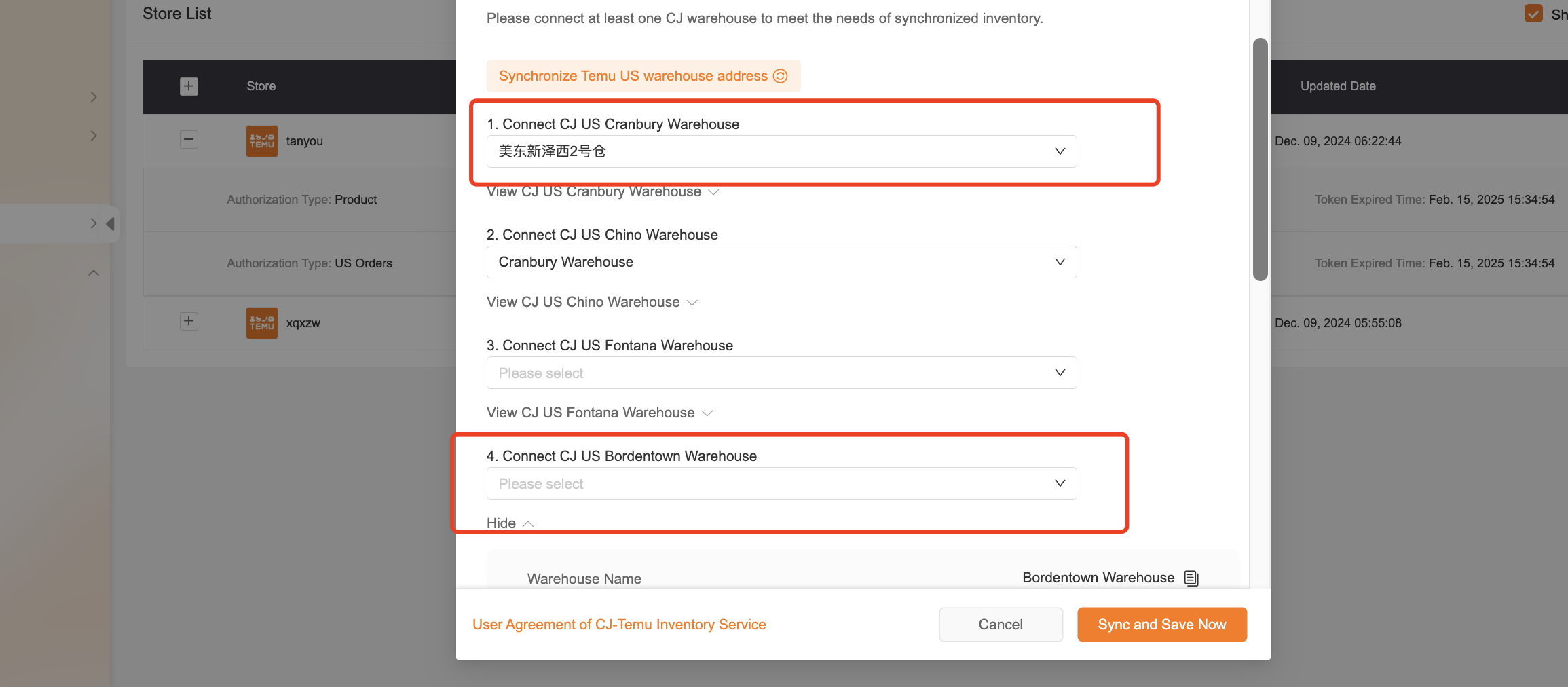 How to Connect a CJ Warehouse for Your Temu Store?