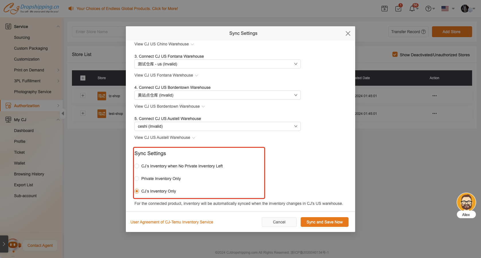 How to Connect a CJ Warehouse for Your Temu Store?