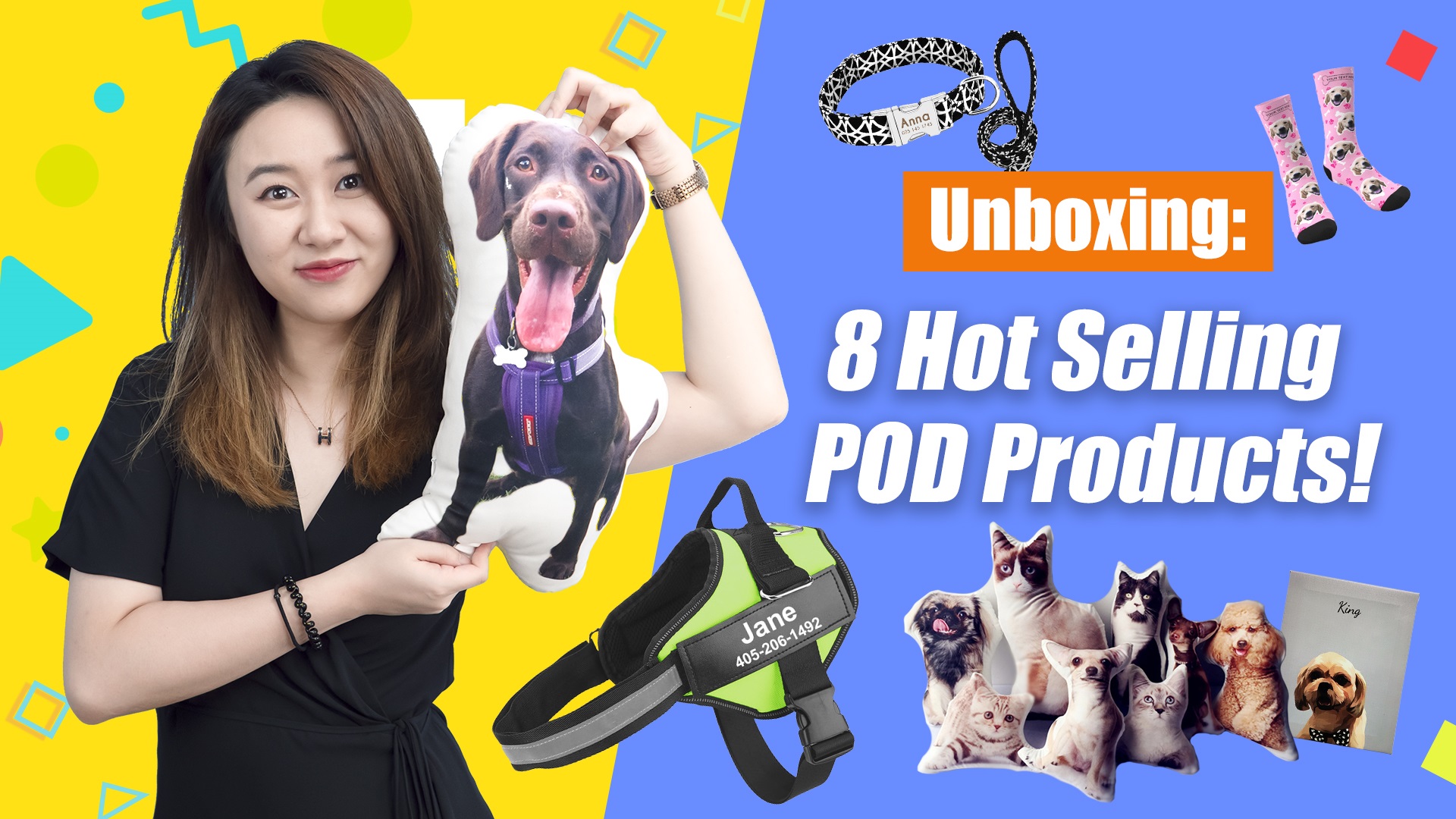 Unboxing 8 Hot Selling POD Products/How to Make POD Products on CJ ...