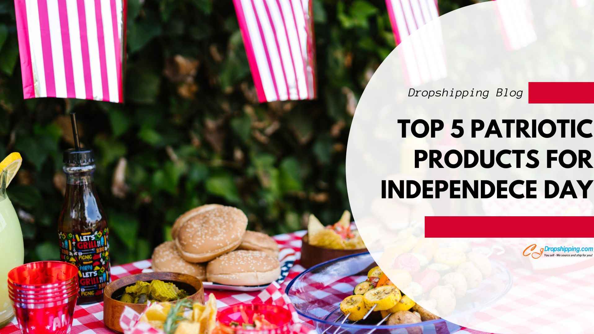 Top 5 Dropshipping Picks: Patriotic Products for Independence Day