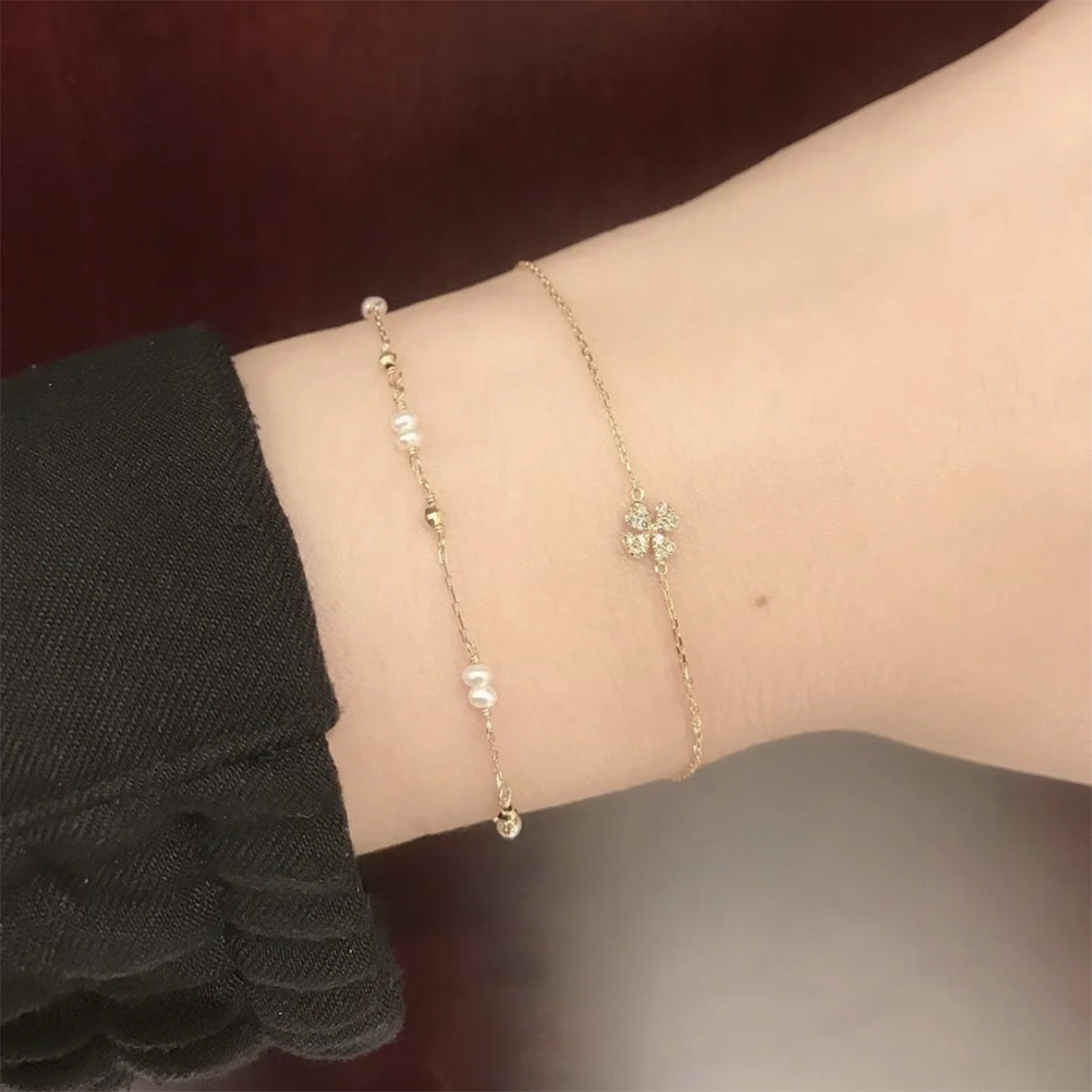 Minority Simple Akato Four-leaf Clover Bracelet - CJdropshipping