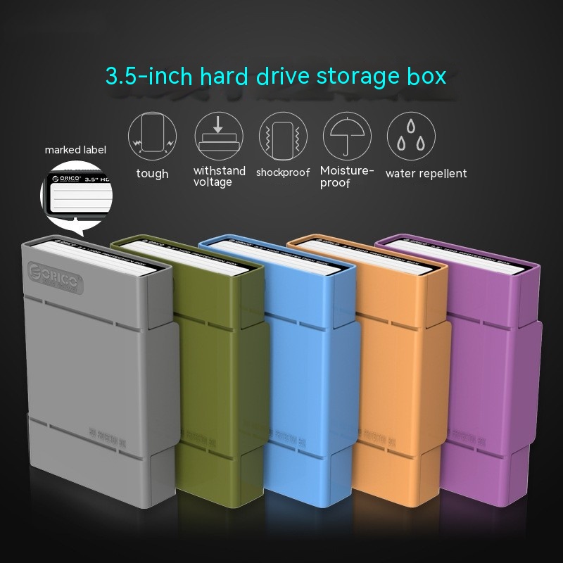 Mobile Hard Disk Storage Box Protection Shockproof Box - CJdropshipping