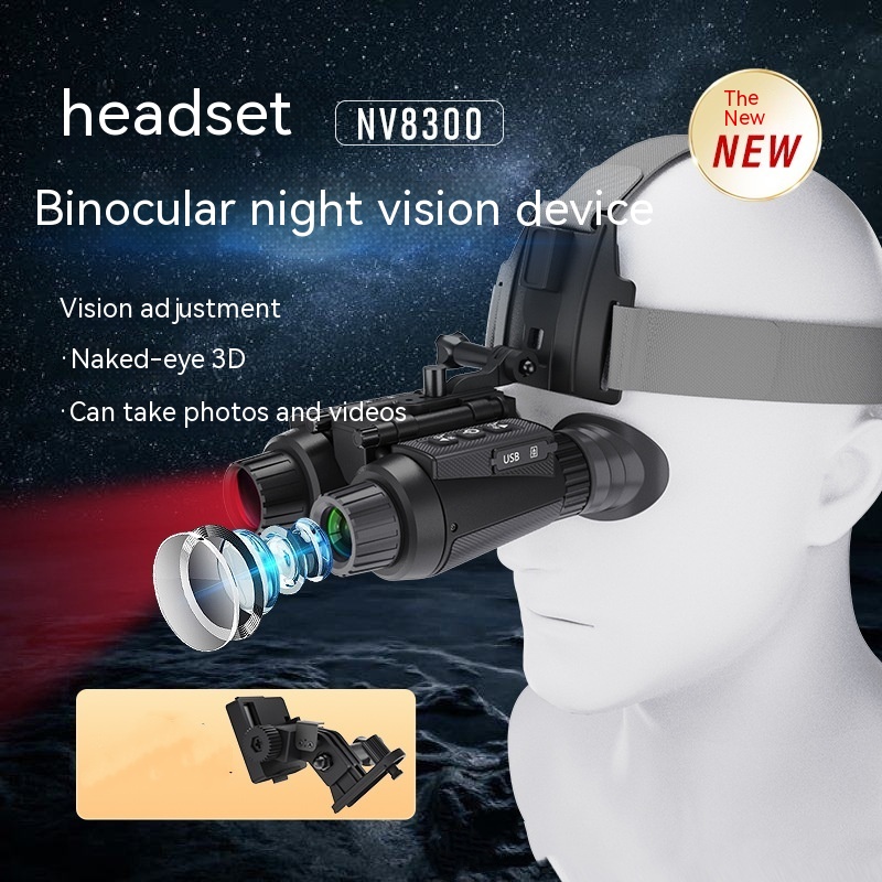 NV8300 New Head-mounted Night Vision Instrument Outdoor Vision ...