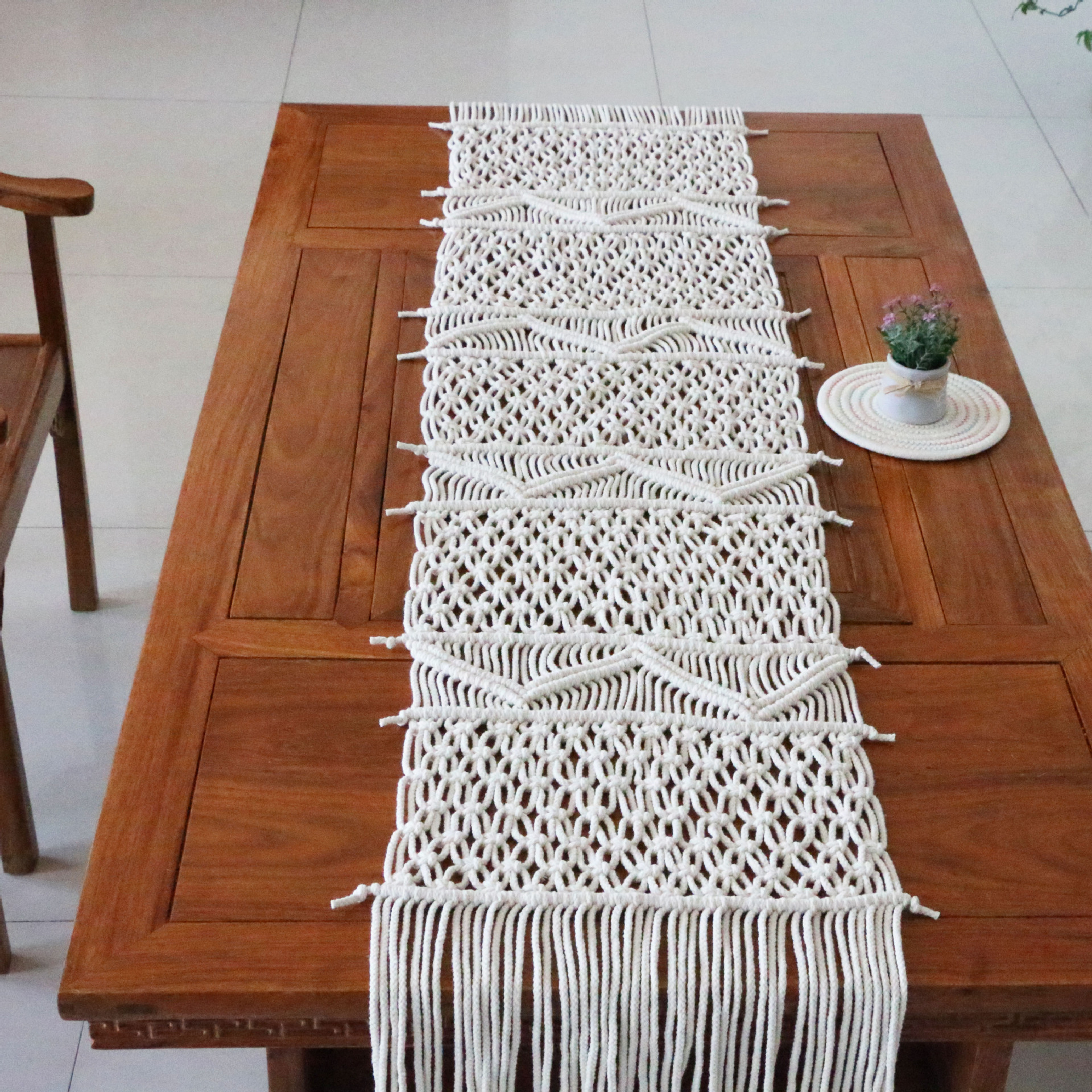 Bohemian Style Hand-woven Table Runner - CJdropshipping