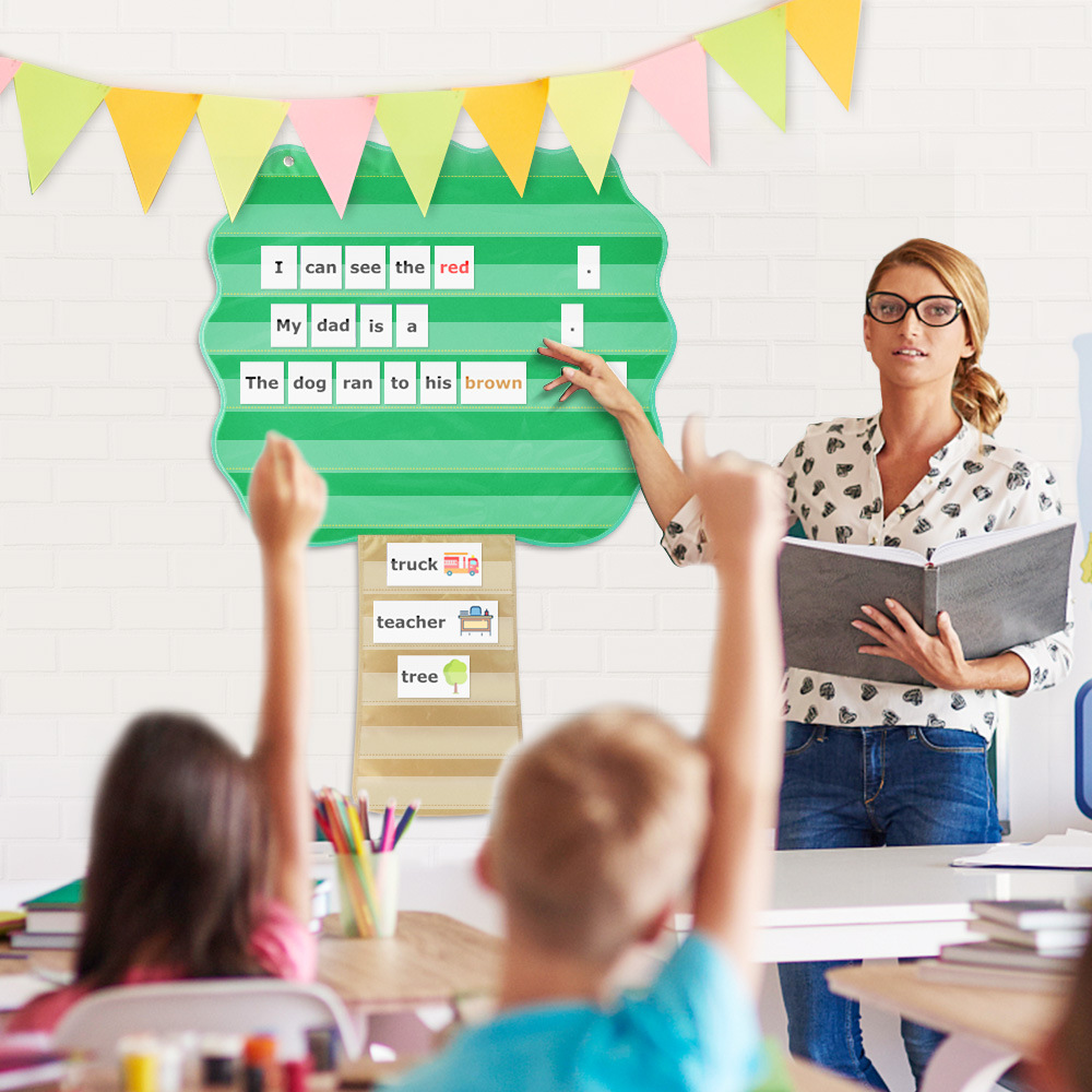 Visual Attendance Sheet Sentence Construction Event Sorting Word ...